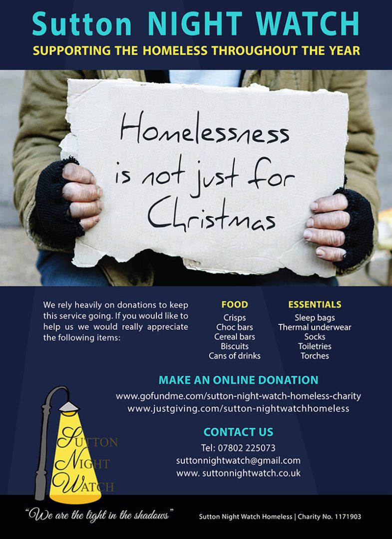Homelessness is not just for Christmas | Sutton Night Watch
